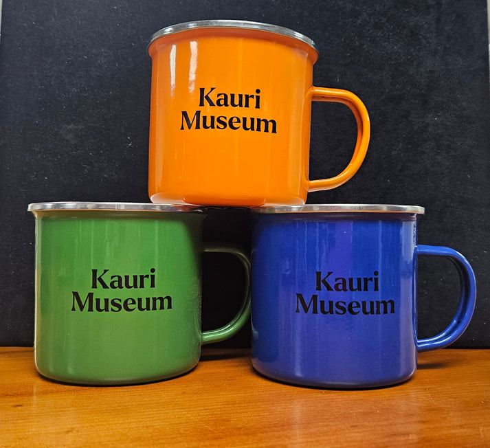 Kauri Museum Tin Mug – The Kauri Museum